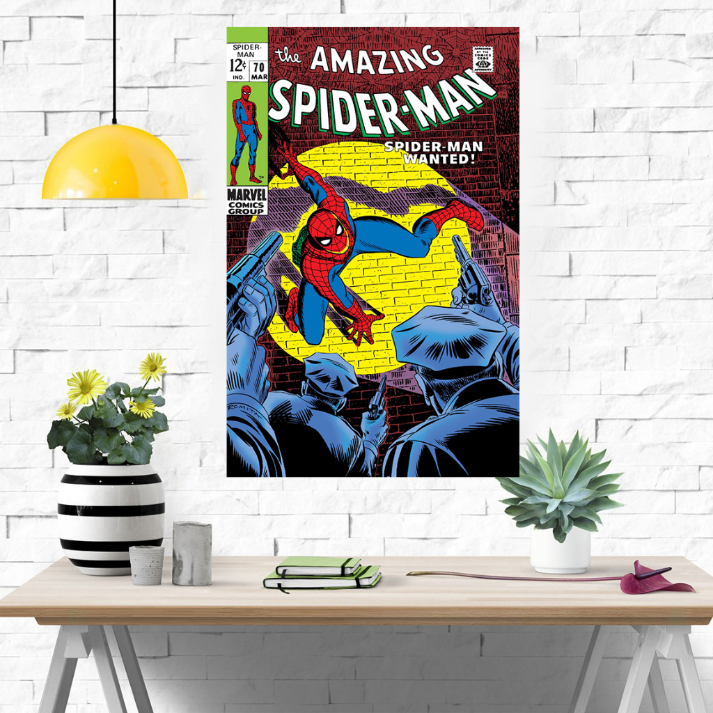 Marvel Comics Spiderman A3 Poster Or A3 Frame Wall Decoration | Shopee ...