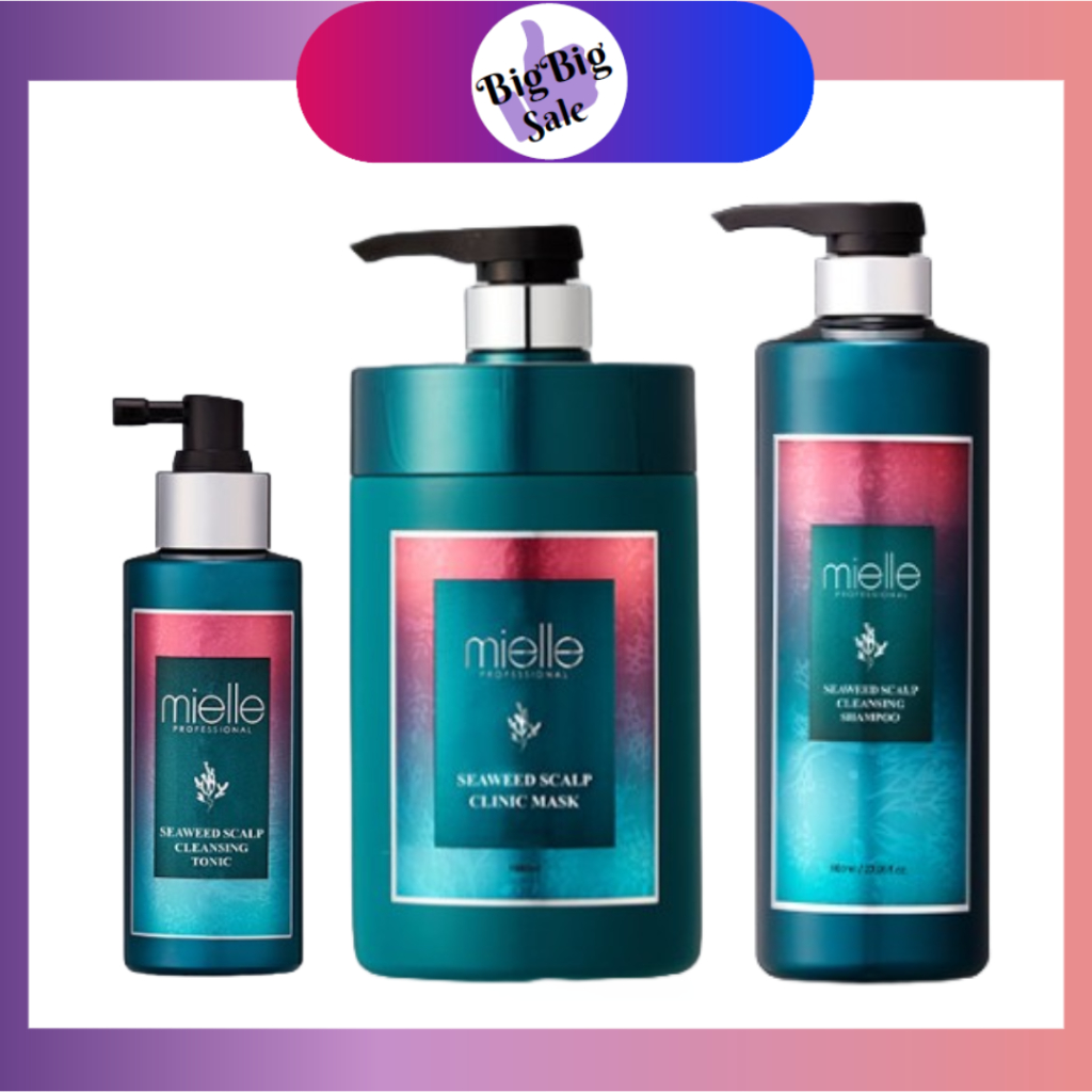 Mielle Professional Seaweed Scalp Clinic Shampoo 300ml , 800ml / Clinic ...
