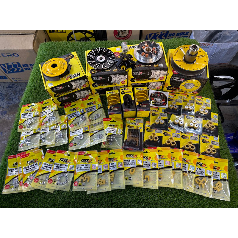 FASSTEK RACING PULLY SET YAMAHA NVX V1/V2 NMAX Auto shoe shj | PGMall