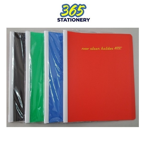 Astar A4 Refillable Clear Holder 359-A ( 32holes / 20pocket ) | Shopee ...