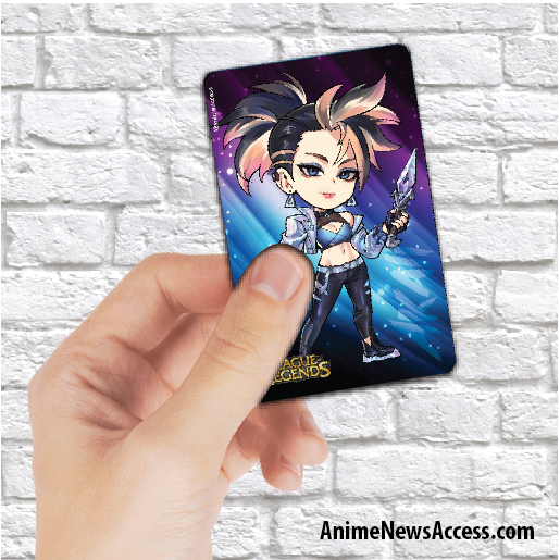 Akali KDA More Skin League of Legends Stickers Fanart Chibi Touch N Go ...