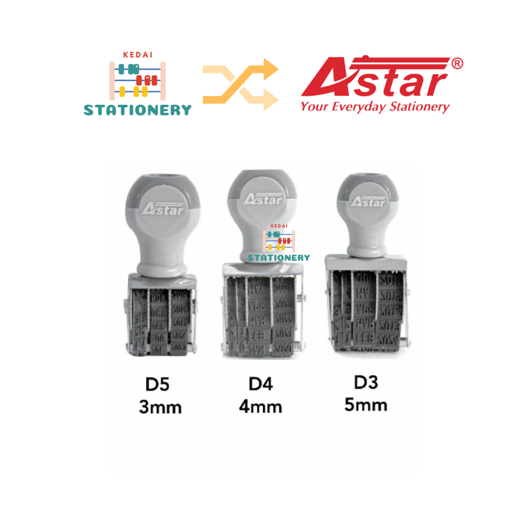 Astar Date Chop Date Stamp Cop Tarikh | Shopee Malaysia
