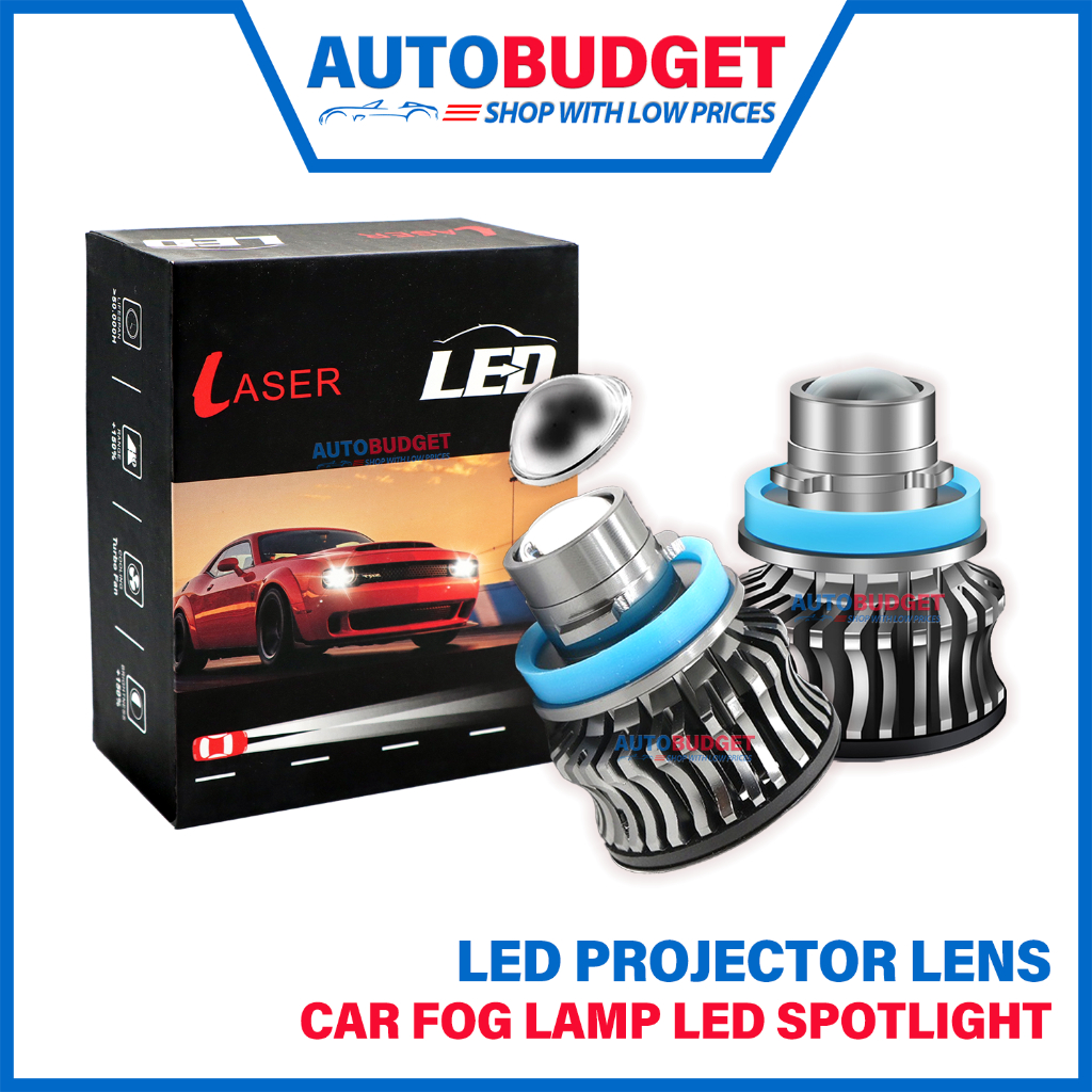 VLIGHT Car Fog Light LED Projector Lens Projector LED Car Light | Car ...