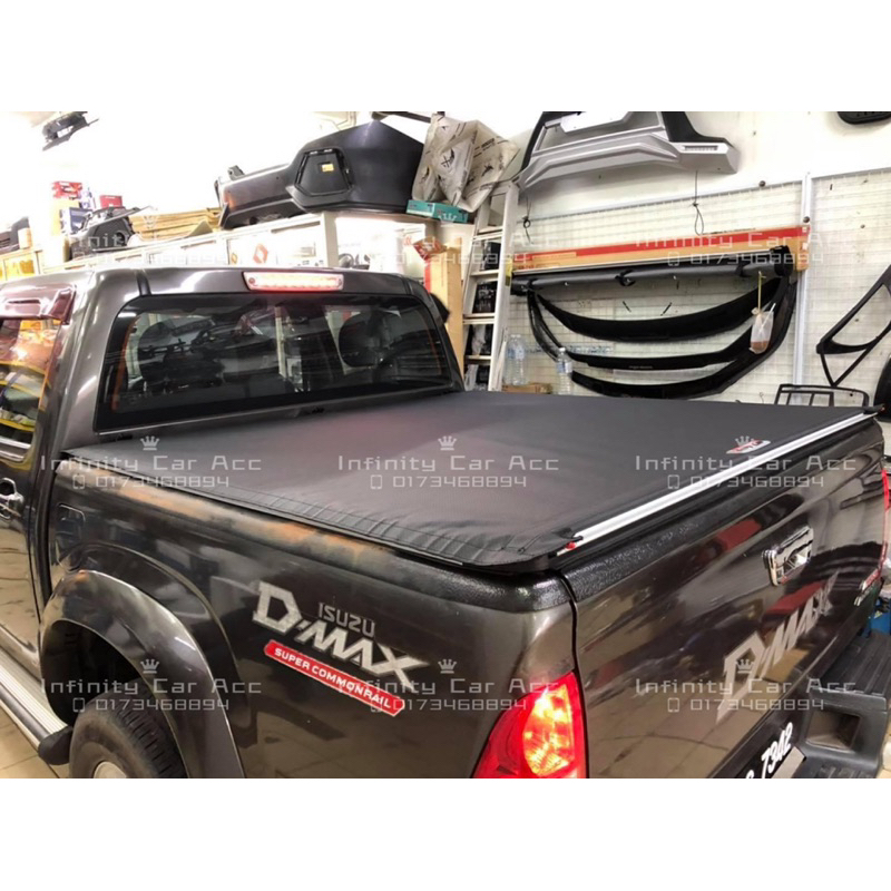 Isuzu D-Max Dmax Old 2007-2012 Soft lid softlid Canvas Cover | Shopee ...
