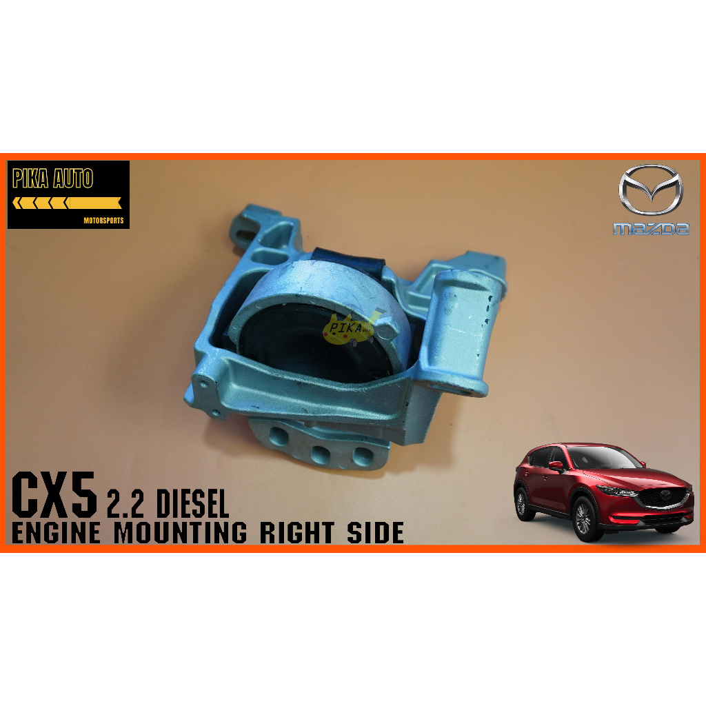 MAZDA CX5 2017 / 2.2 DIESEL RIGHT SIDE ENGINE MOUNTING KE64-39-060 ...