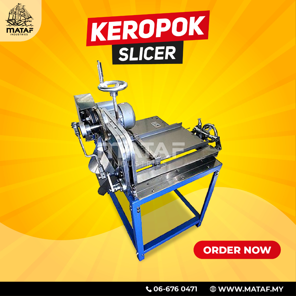 MATAF Mesin Penghiris Keropok Kering Nipis MT-KRPK9 | Shopee Malaysia