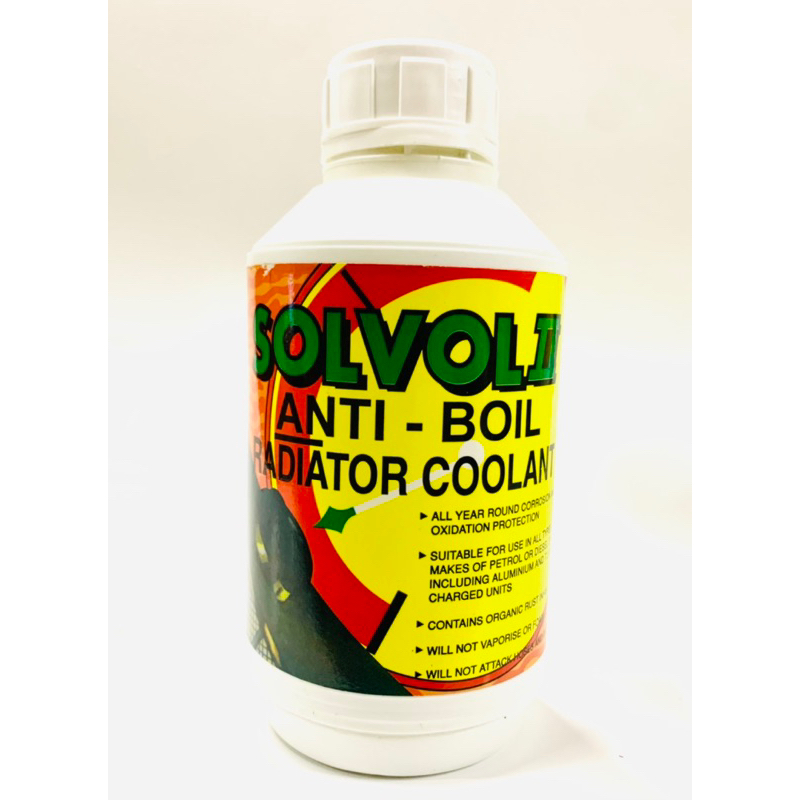 SOLVOL II ANTI-BOIL RADIATOR COOLANT 500ml | Shopee Malaysia