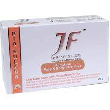 JF BIO SULFUR 2% ANTI-ACNE FACE & BODY CARE SOAP 100GM | Shopee Malaysia