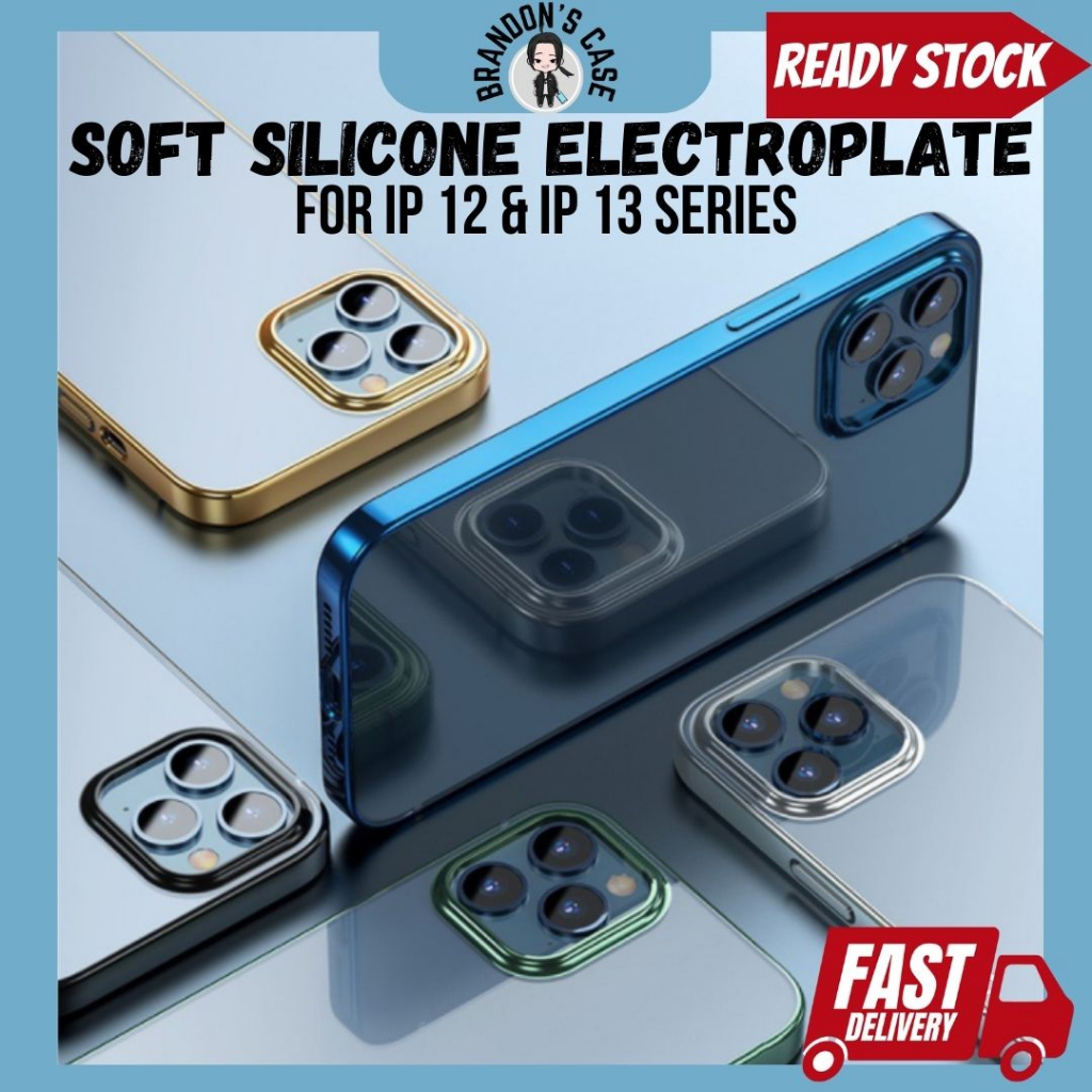Electroplating Case for iPhone 13 Pro Max / iP 13 Pro / iPhone 12 / iP ...