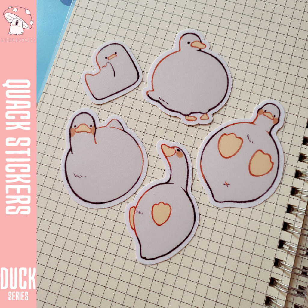 DUCK QUACK STICKERS☆Ready Stocks☆ | Shopee Malaysia