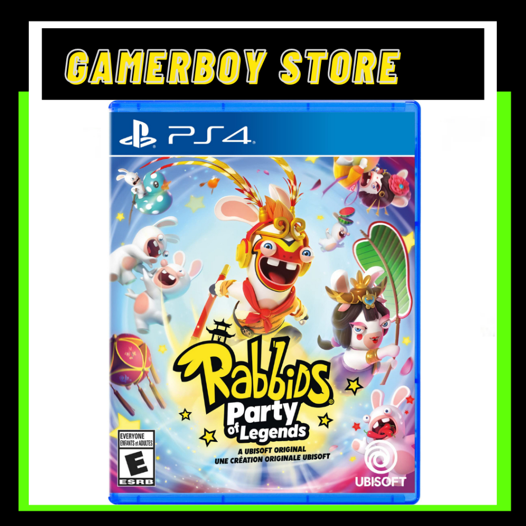 PS4 RABBIDS PARTY OF LEGENDS [R3] [ENGLISH] [ENG/CHI SUBS] | Shopee ...