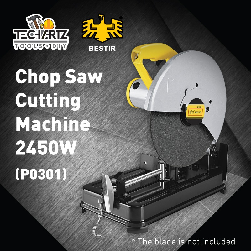 BESTIR Heavy Duty Cut Off Machine Cutting Power Tool Metal Cutter 2450 ...