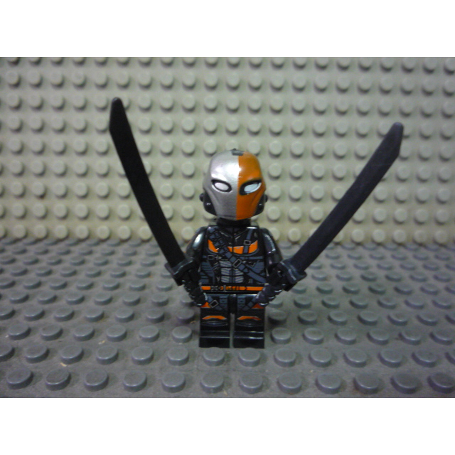 Custom Lego DC Super Heroes - Deathstroke Mini Figure | Shopee Malaysia