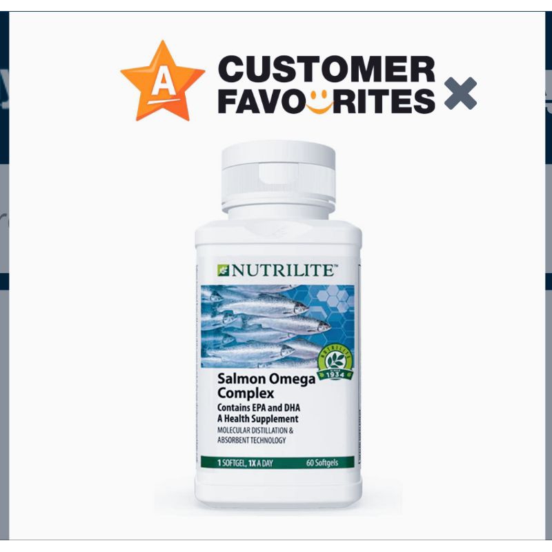 Nutrilite Salmon Omega Complex - 60 Tab (Original ABO) | Shopee Malaysia