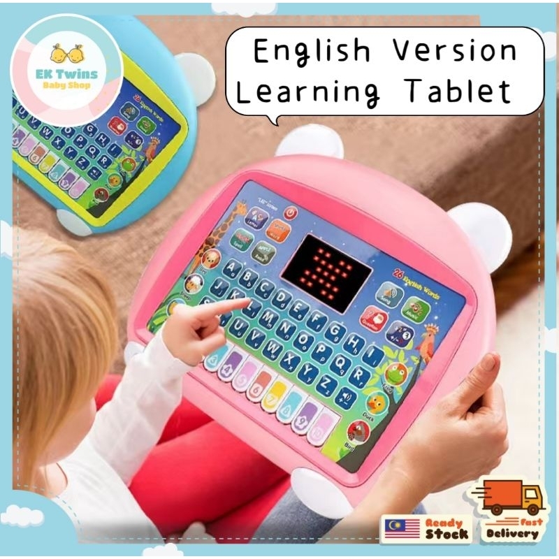 English Version LED Learning Toy Tablet / Kids Learning Machine/ Kids ...