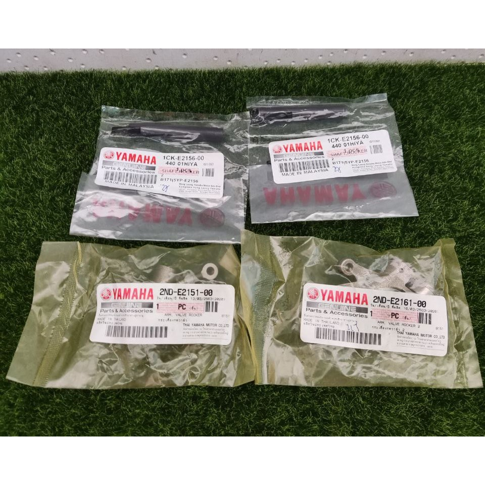 ORIGINAL HLY YAMAHA LC 135, LC V1-V6 ROCKER ARM + ROCKER ARM SHAFT 1 ...