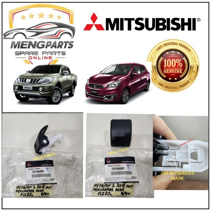 ORIGINAL MITSUBISHI ATTRAGE A13A MIRAGE A03A TRITON 2015Y KLIT FRONT ...