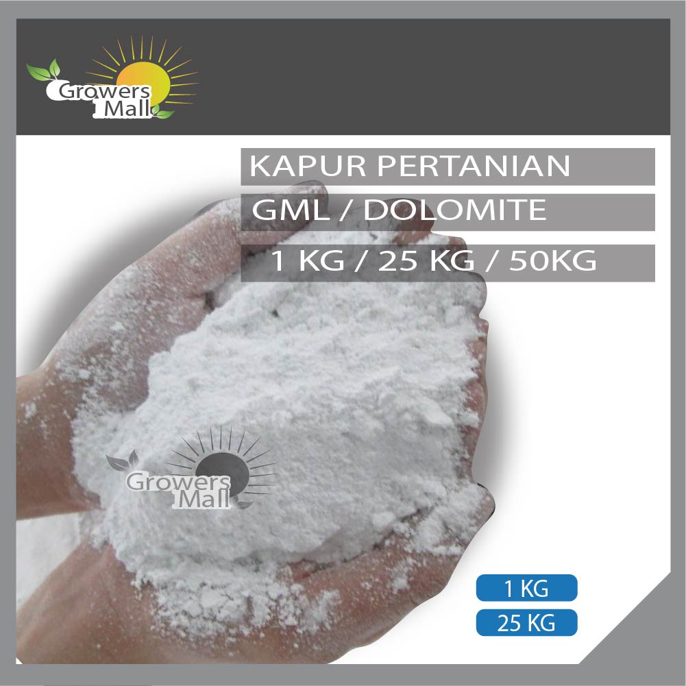 Super fine grade GML / DOLOMITE / KAPUR PERTANIAN ( 1KG ) | Shopee Malaysia