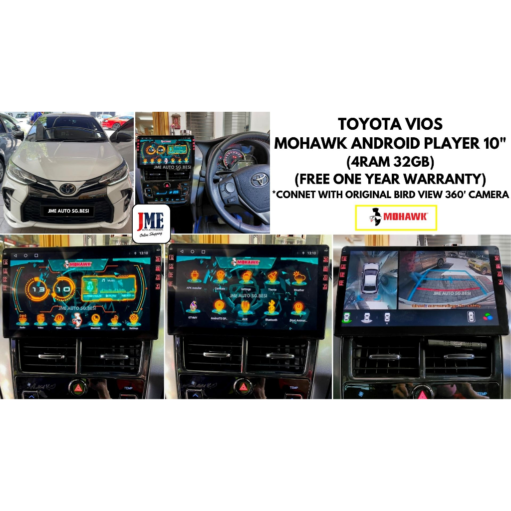 [INSTALLATION] MOHAWK (4RAM+32GB) CAR ANDROID PLAYER 9"/10" INCH ...