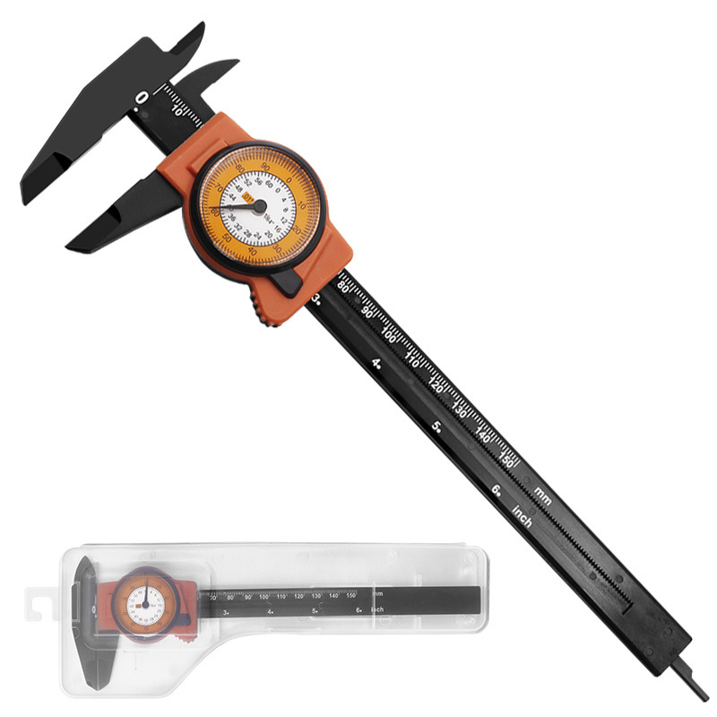 MKR Dial Caliper Gauge Measuring Tools Plastic Vernier Caliper With ...
