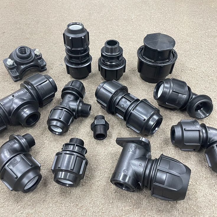 [20mm to 32mm] Polypipe HDPE Connection Fitting Poly Paip Male Female ...