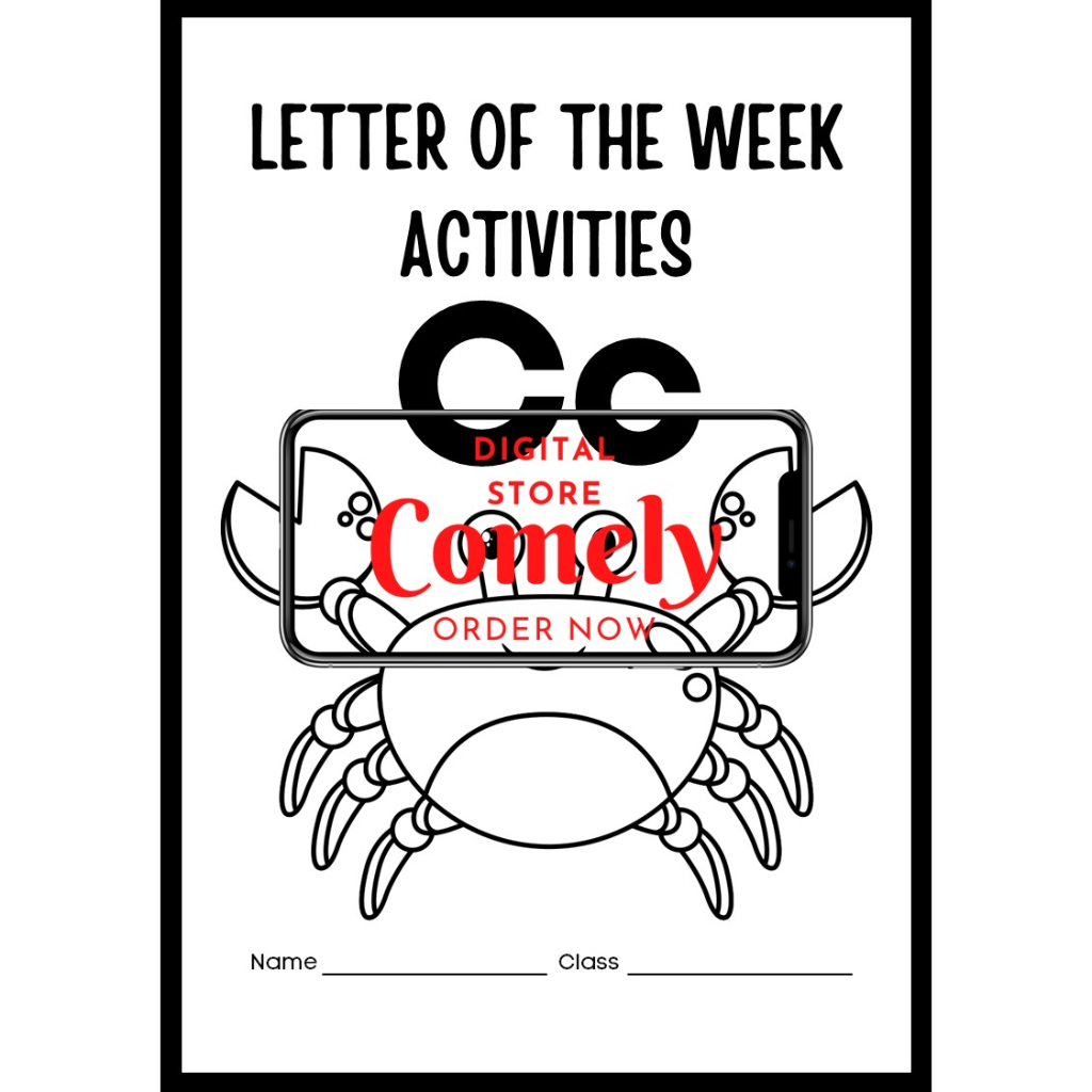 PRESCHOOL WORKSHEET [EDITABLE] Alphabet Activity Pages Letter Cc ...