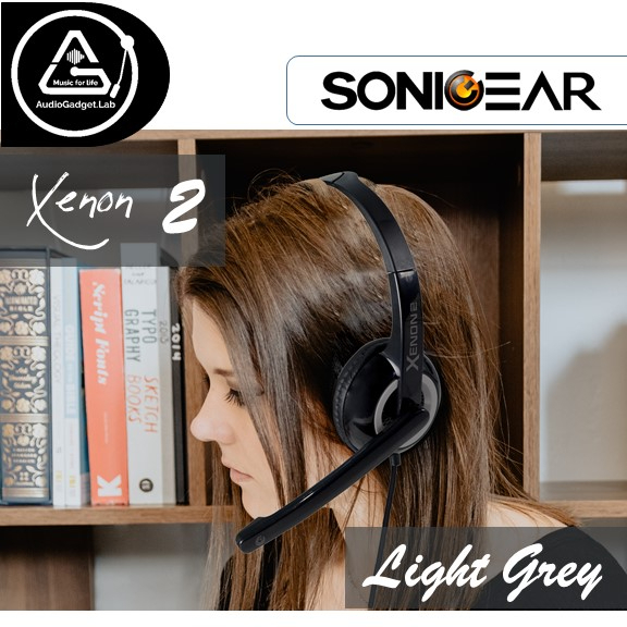SonicGear Xenon 2 Stereo Headphones With Mic | For Smartphones And ...