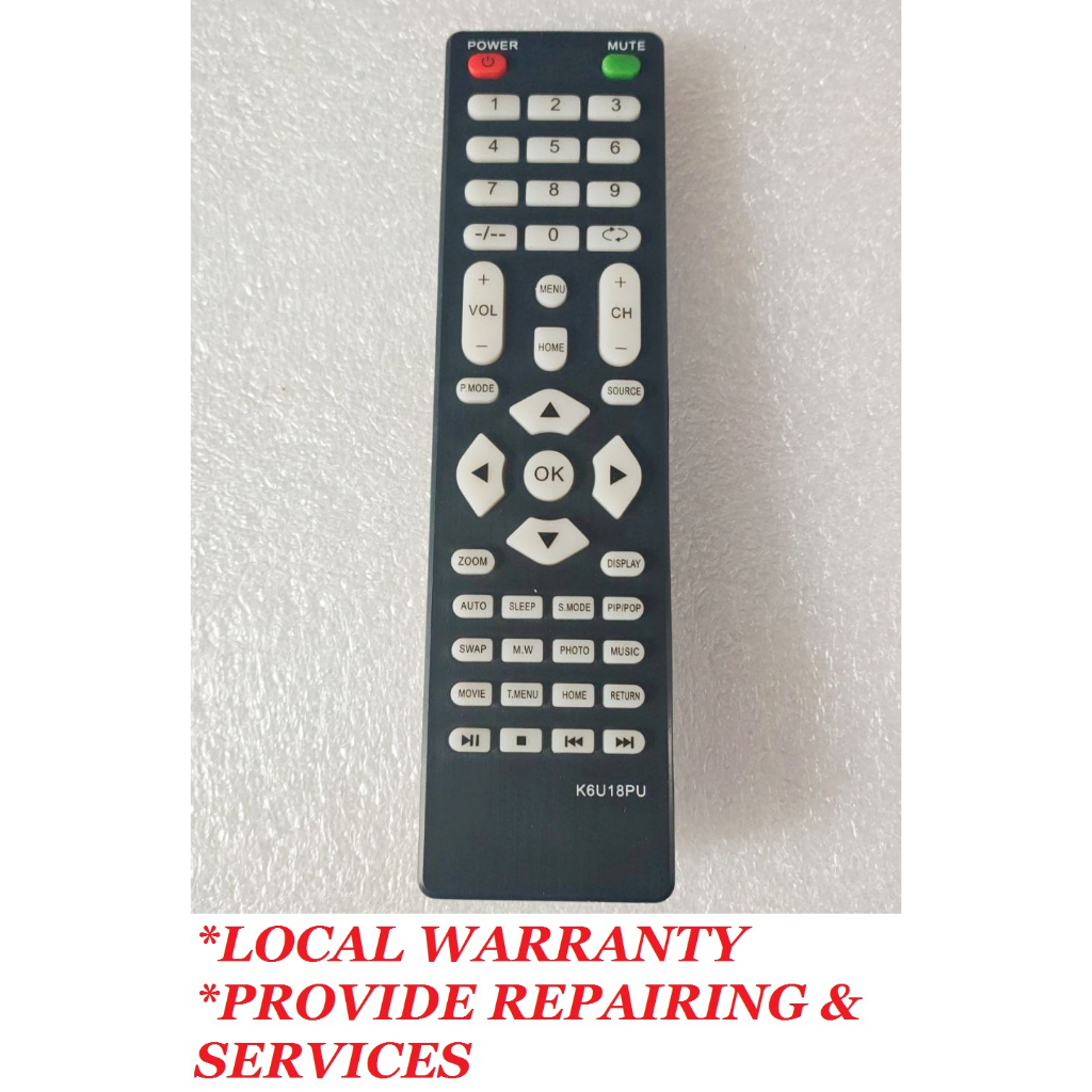 TLD422 TLD470 TLD320 TLD372 TLD400 TLD323 TLD370 SINGER Remote Control ...