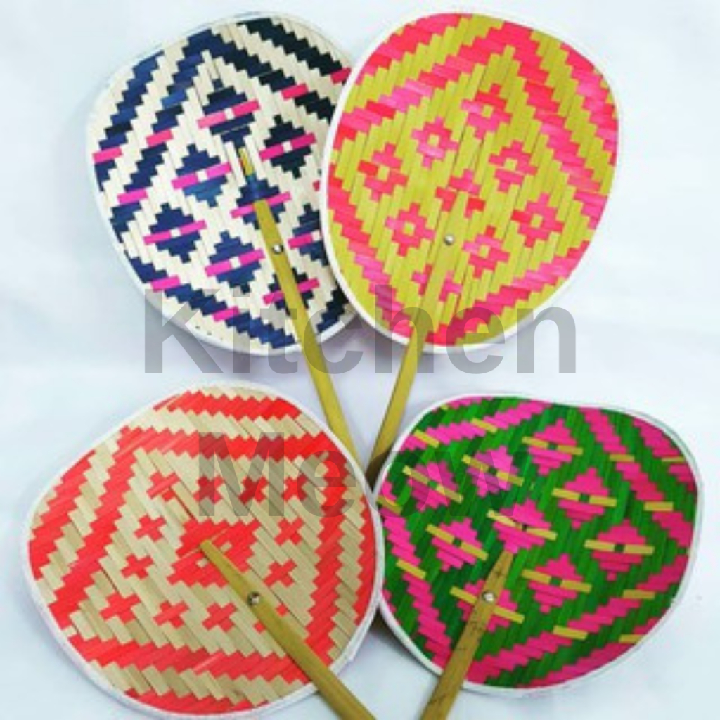 Kipas Tangan Mengkuang Tampi Buluh Besar / Kipas Tangan Perhiasan bukan ...