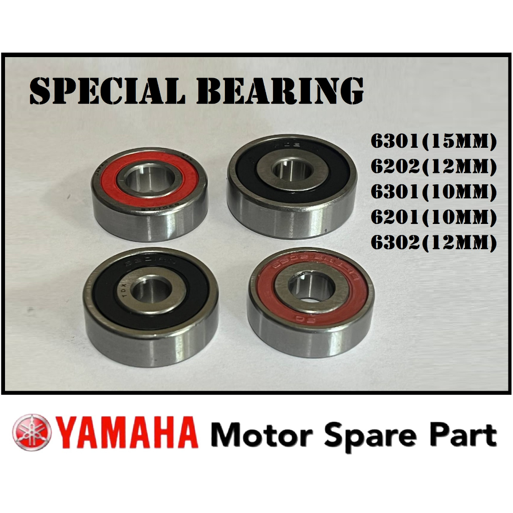 SPECIAL BEARING 0 6301 6202 6201 6302 Y15ZR Y125Z Y125ZR RIM BELAKANG ...
