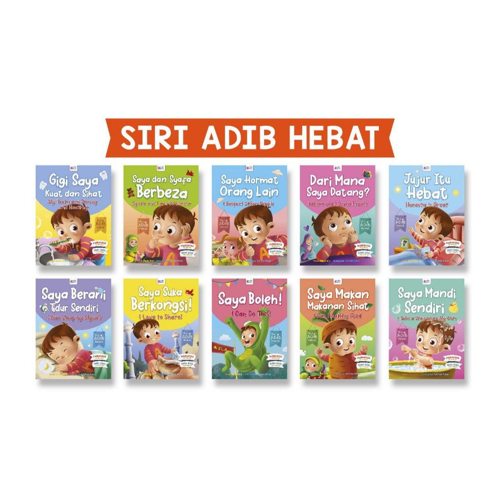 Siri Adib Hebat - Siri 1 : Gigi Saya Kuat Dan Sihat | Shopee Malaysia