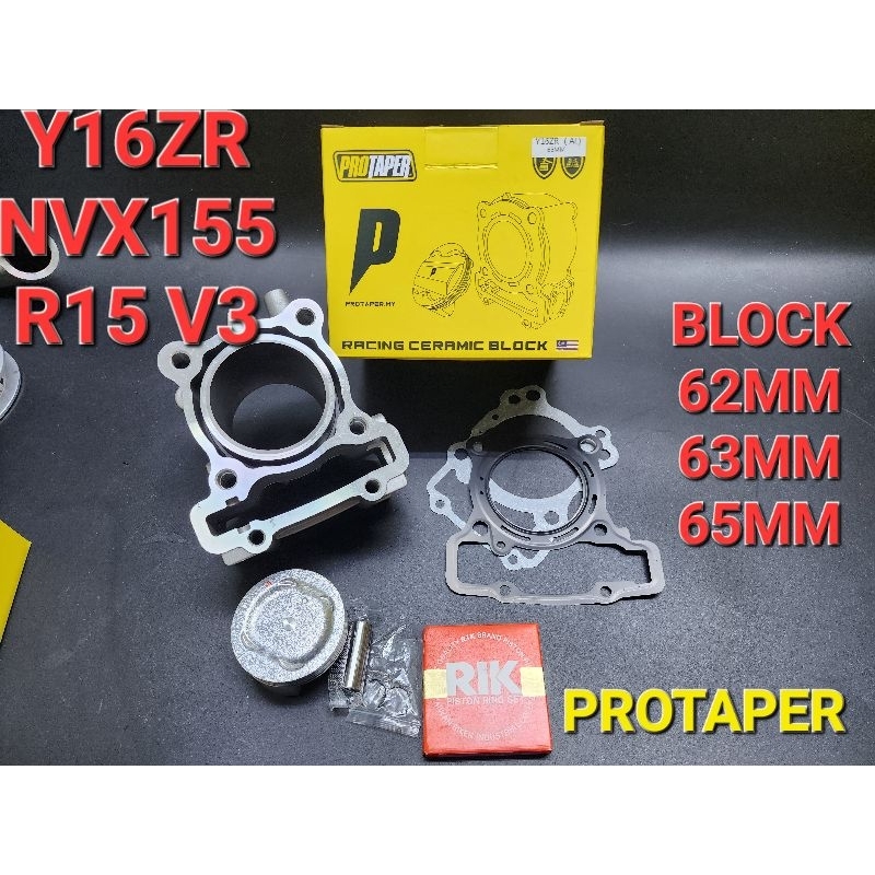 Y16ZR Y16 NVX155 R15 V3 PROTAPER P RACING ALLOY BLOCK SET | Shopee Malaysia