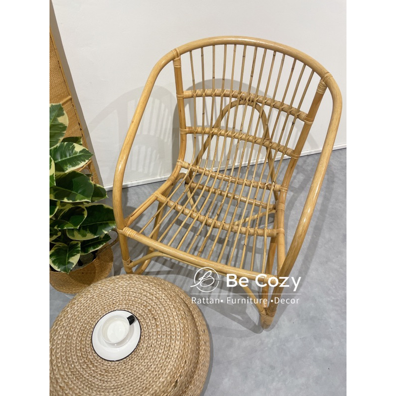 Rattan Chair / Handmade / Lounge Chair / Corner Chair / Kerusi Rotan ...