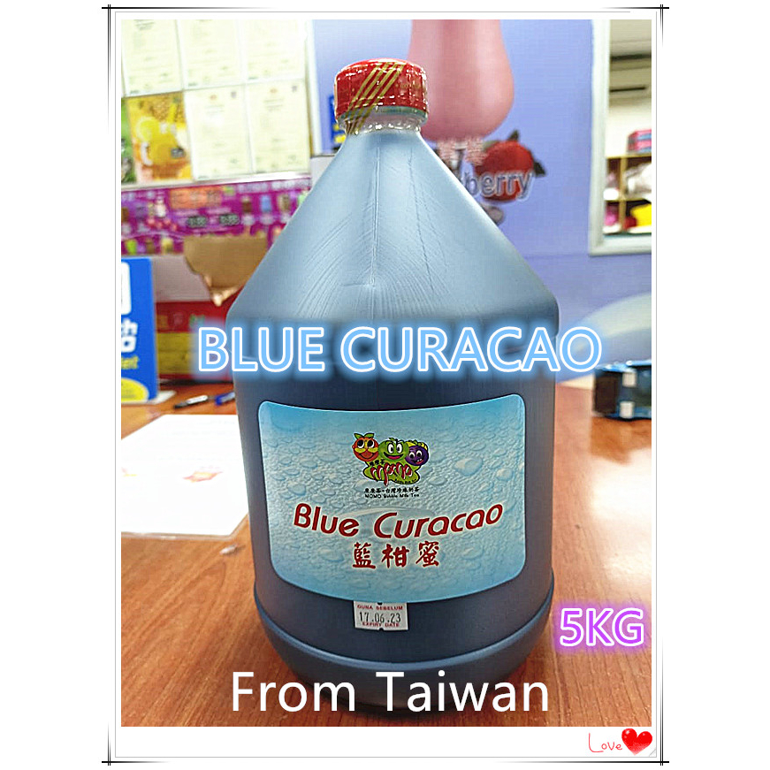 BLUE CURACAO SNOW BRAND FRUIT JUICE CONCENTRATE / MINUMAN BALANG ...