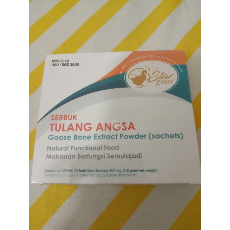 SERBUK TULANG ANGSA Ghoose Bone Extract Powder | Shopee Malaysia