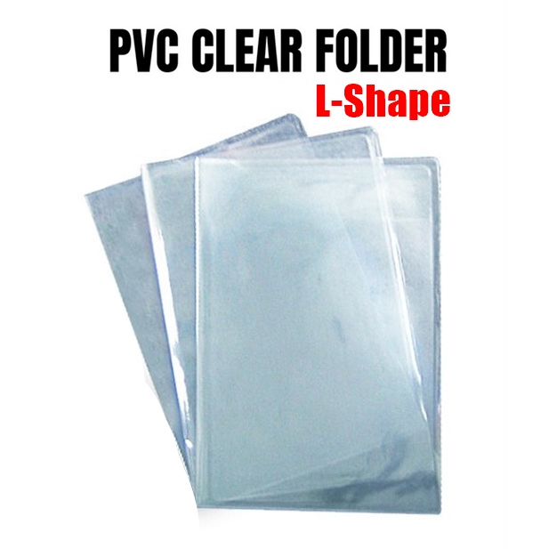 Kita A4 L-shape Transparent PVC Document Clear Folder File | Shopee Malaysia