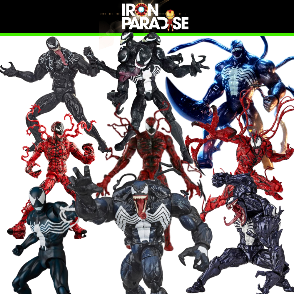 [READY STOCK] Marvel Legend Venom & Carnage Eddie Brock Superhero ...