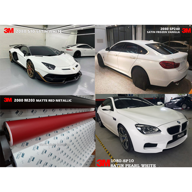 [LOOSE STICKER ] 3M 1080 Series Car Wrap Vinyl Film Bike Phone DIY ...