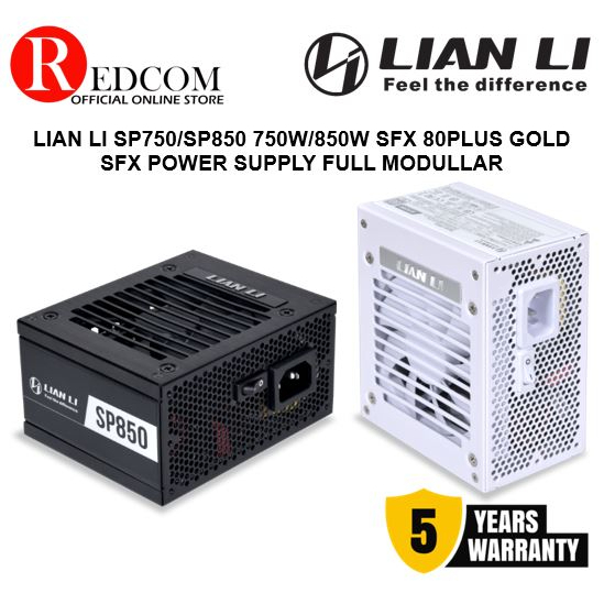 LIAN LI SP750/SP850 750W/850W SFX 80 PLUS GOLD SFX POWER SUPPLY FULL ...