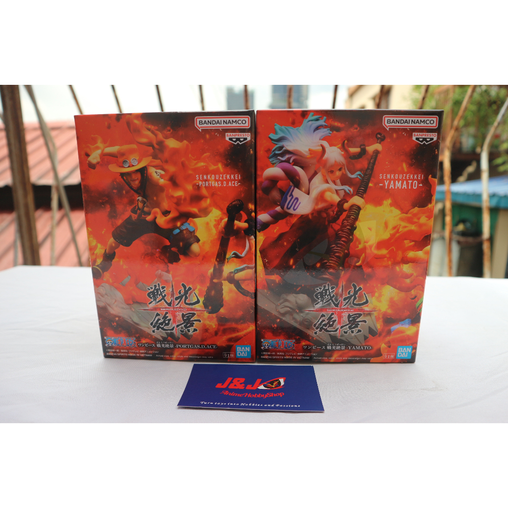 BANPRESTO ONE PIECE SENKOZEKKEI PORTGAS.D. ACE & YAMATO | Shopee Malaysia