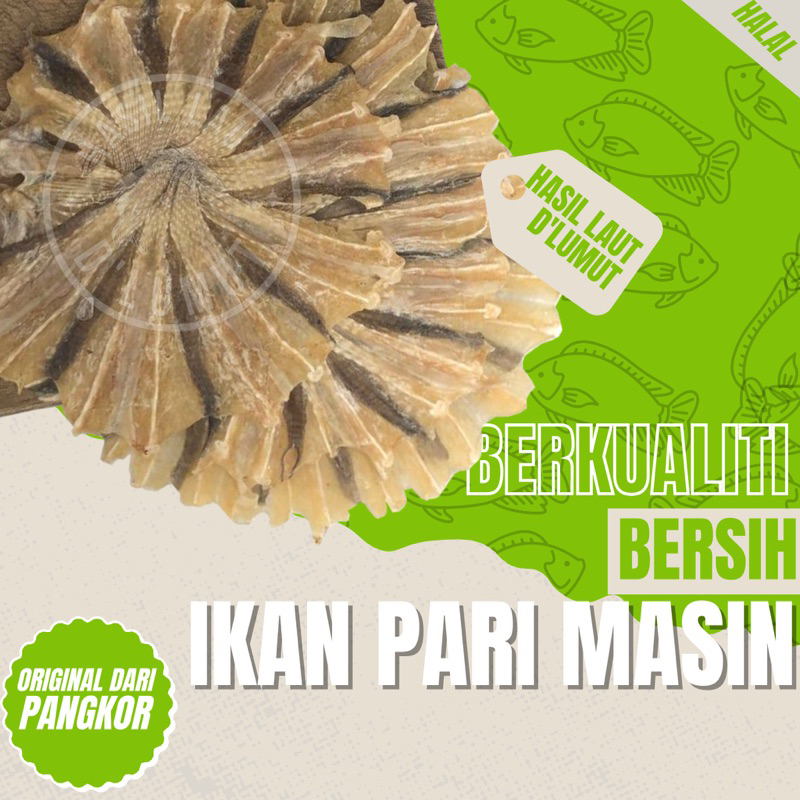 Ikan Pari Masin Pangkor | Shopee Malaysia