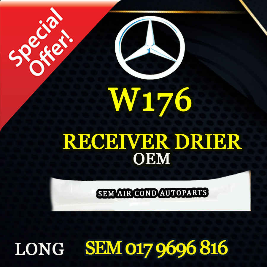 MERCEDES-BENZ W176 OEM RECEIVER DRIER/ FILTER DRYER/ CONDENSER FILTER ...