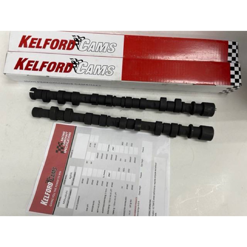 [ READY STOCK ] KELFORD racing camshaft 4G93T TURBO GSR / 4G93 NA ~ DOHC ~ 1.8 - 296° HICAM ...