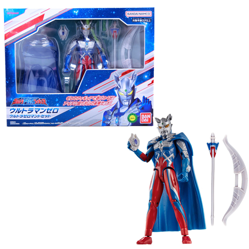 Bandai Ultraman UAF Ultra Action Figure Ultraman Zero Ultra Zero Mantle ...