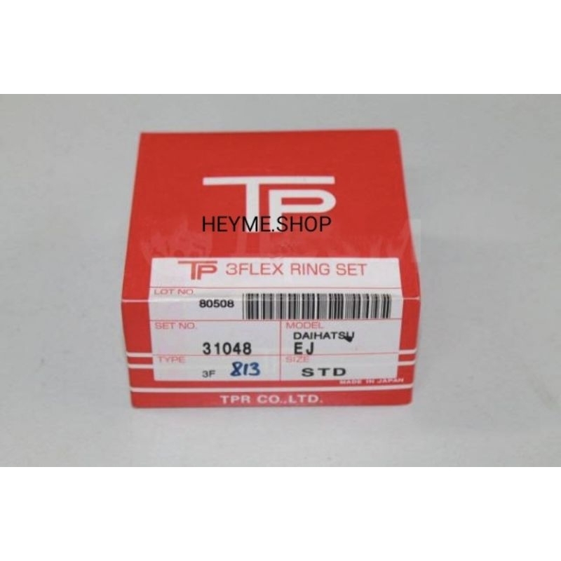 TP Piston Ring Set (Size 31048-STD) Kenari / Kelisa | Shopee Malaysia