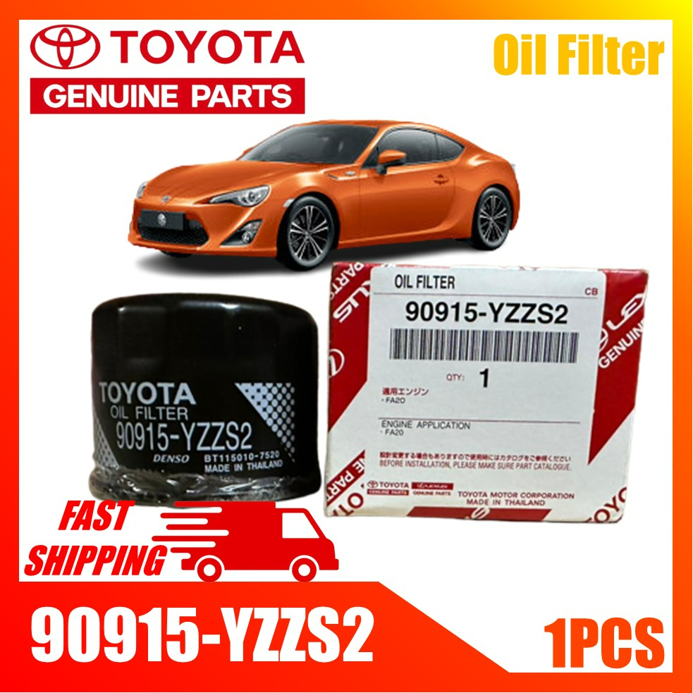 Genuine Toyota Oil Filter for FA20 Engine 90915-YZZS2 – Toyota GT86 ...