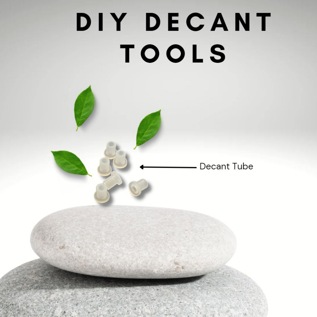 DIY Decant Tool / Starter Kit WITH Syringe / Tube / PTFE / and Glass ...