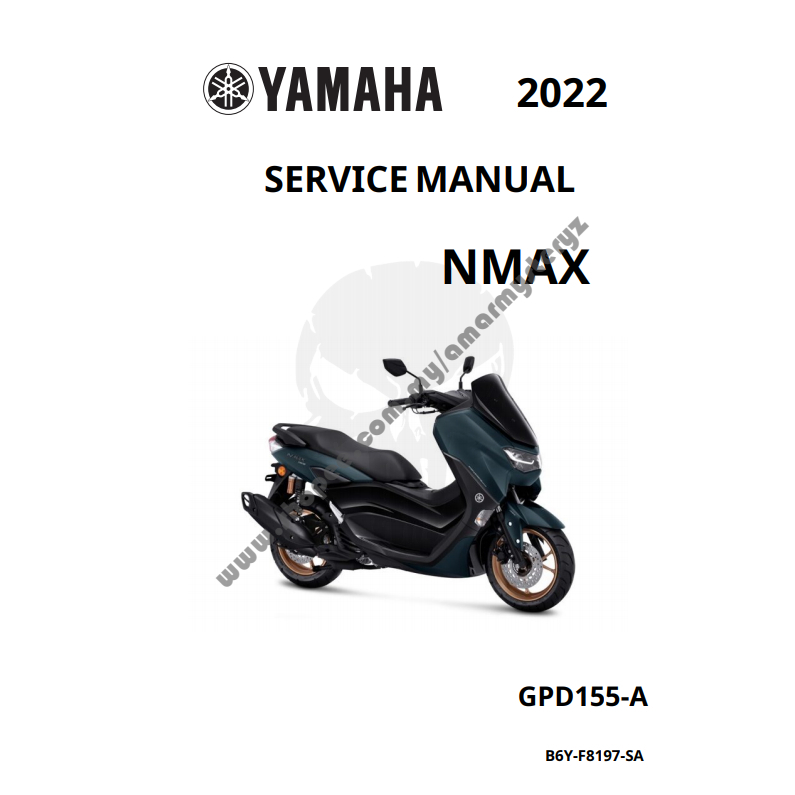 Yamaha NMAX 155 2022 - 2024 Workshop Repair Service Manual +Parts ...