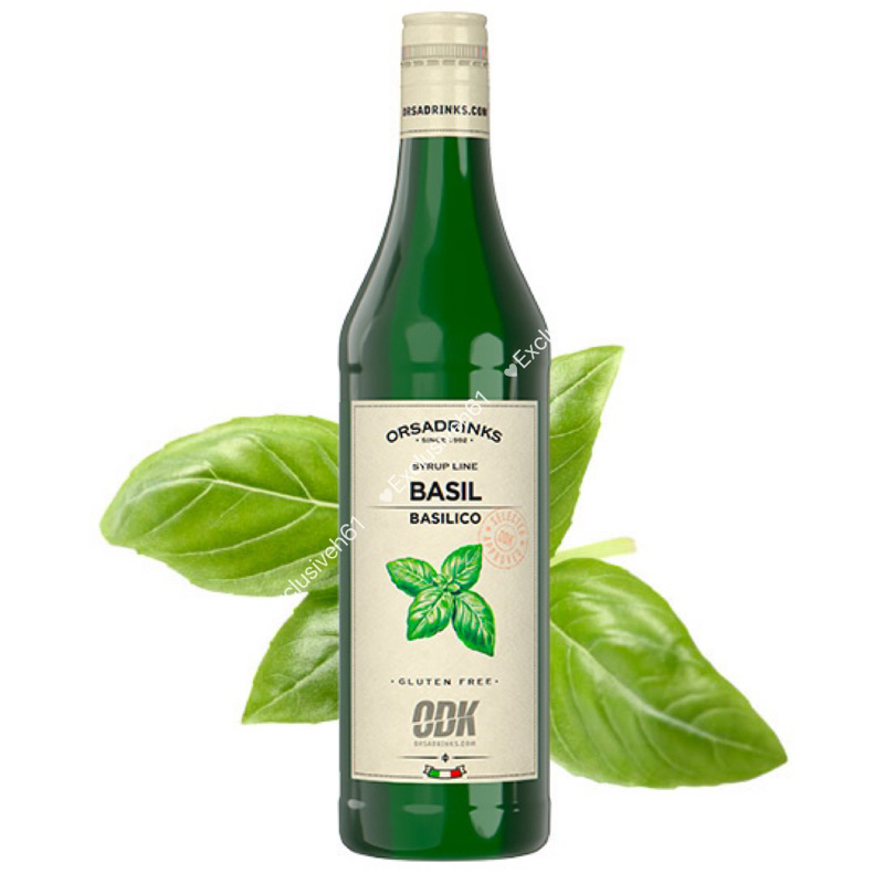 ODK Basil Syrup 750ml (gluten free ) | Shopee Malaysia