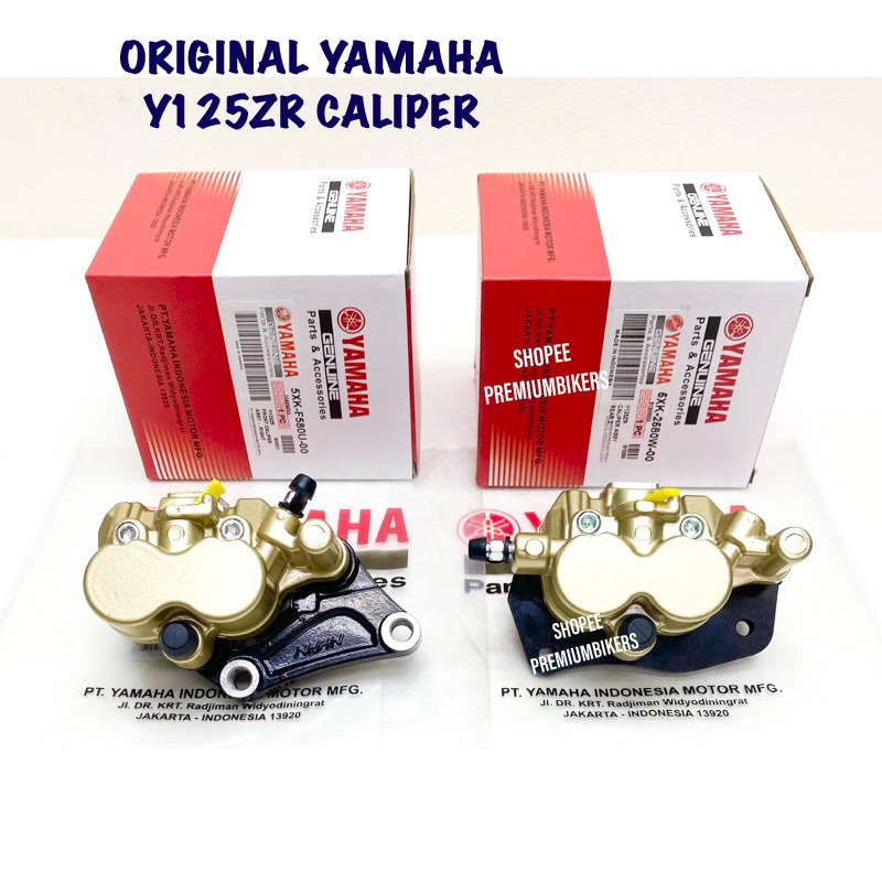 Y125ZR ORIGINAL CALIPER LC135 ES DEPAN BELAKANG FRONT REAR BRAKE DISC ...